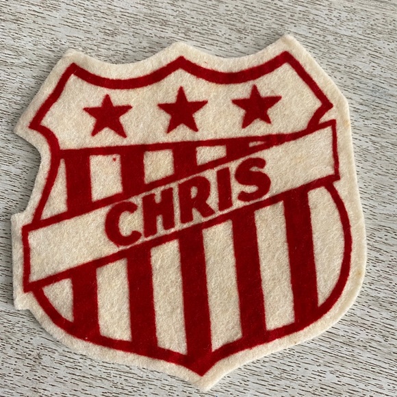 The Felt Crafters | Accessories | Vintage Sweater Varsity Name Patch ...